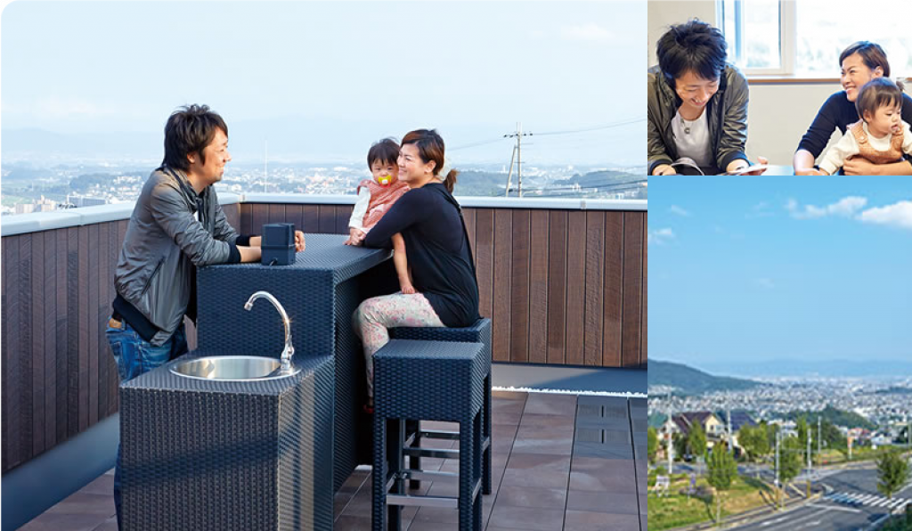 お客様の声 | 屋上のある家を木造戸建住宅で実現｜プラスワンリビング（Plus One Living）